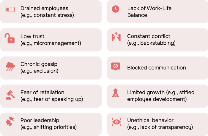 Toxic work environment: how to spot and deal with it